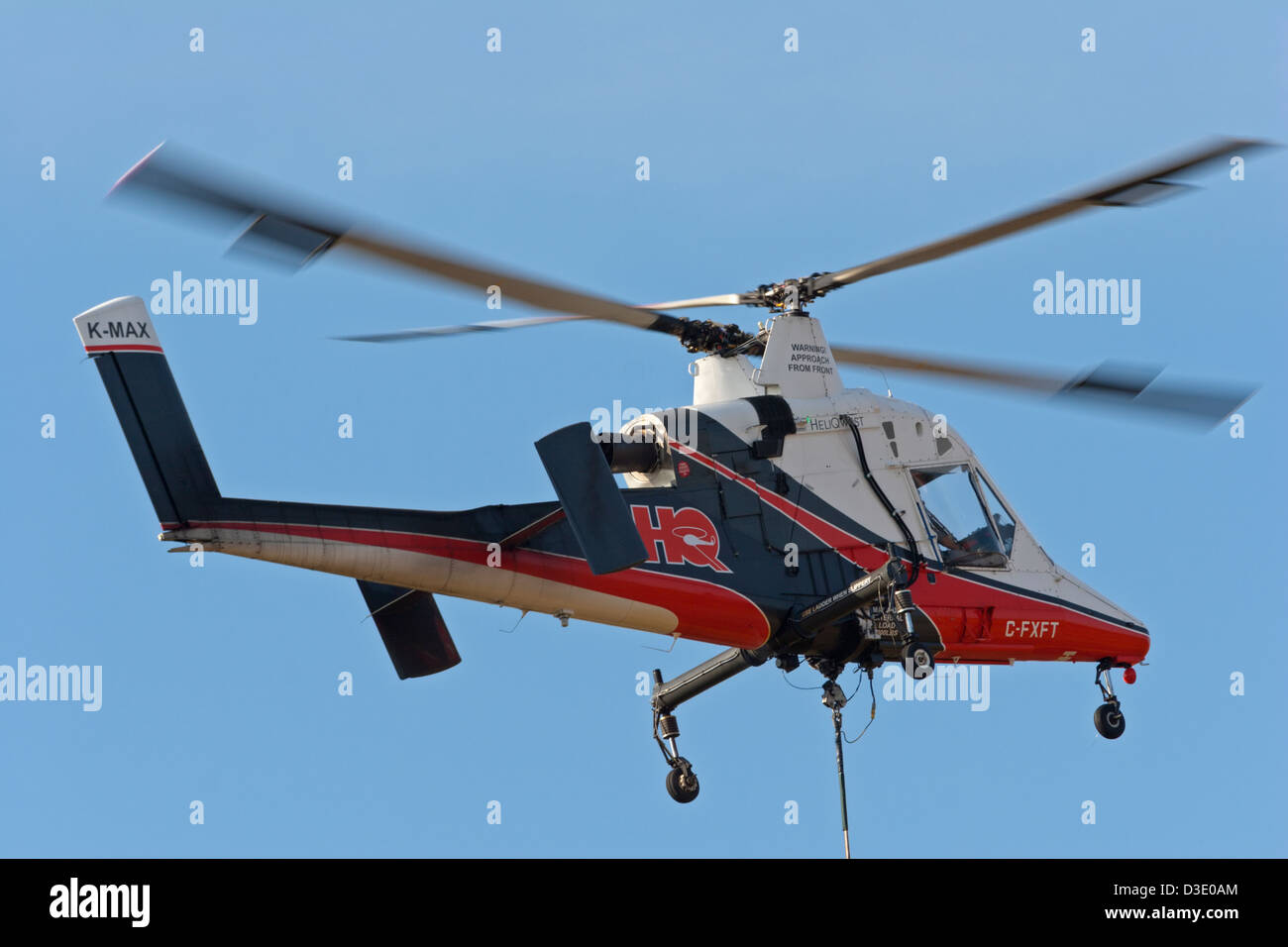 k-max k max helicopter long line working HeliQuest Stock Photo - Alamy