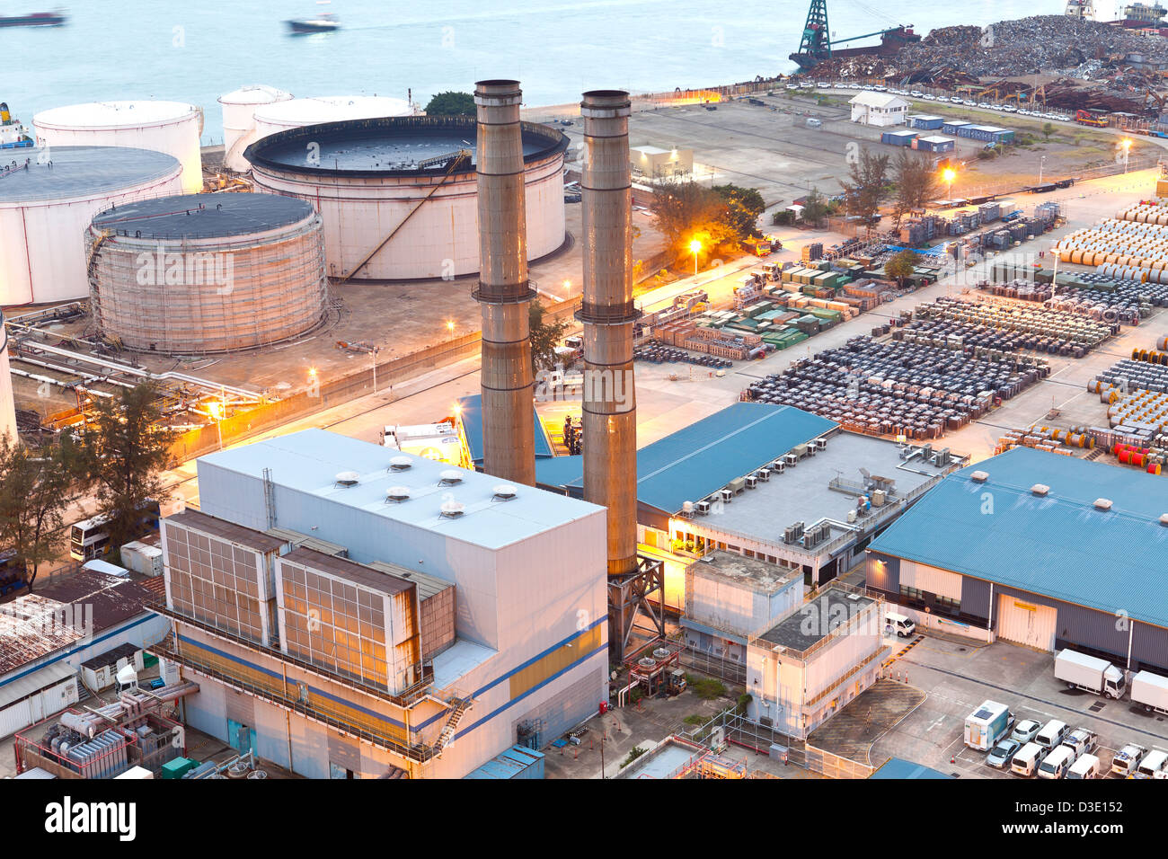 Chimney oil hi-res stock photography and images - Alamy