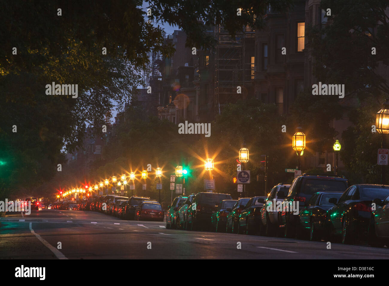 Berkeley Street Boston High Resolution Stock Photography and Images - Alamy