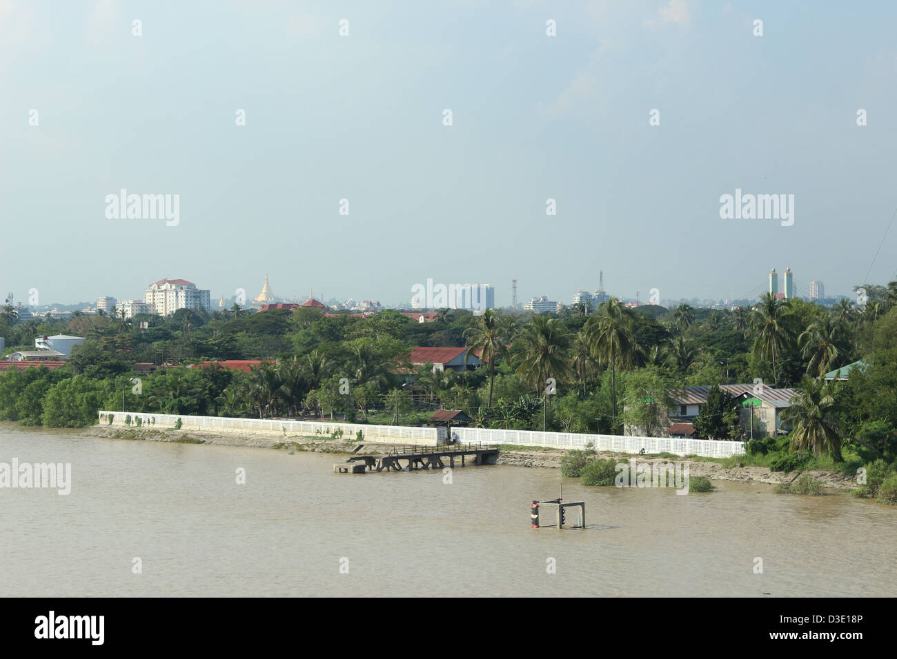 Yangon river hi-res stock photography and images - Alamy