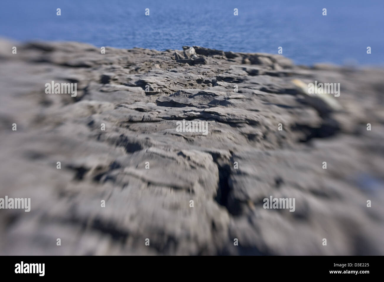 A rocky limestone outcrop near the sea Stock Photo - Alamy