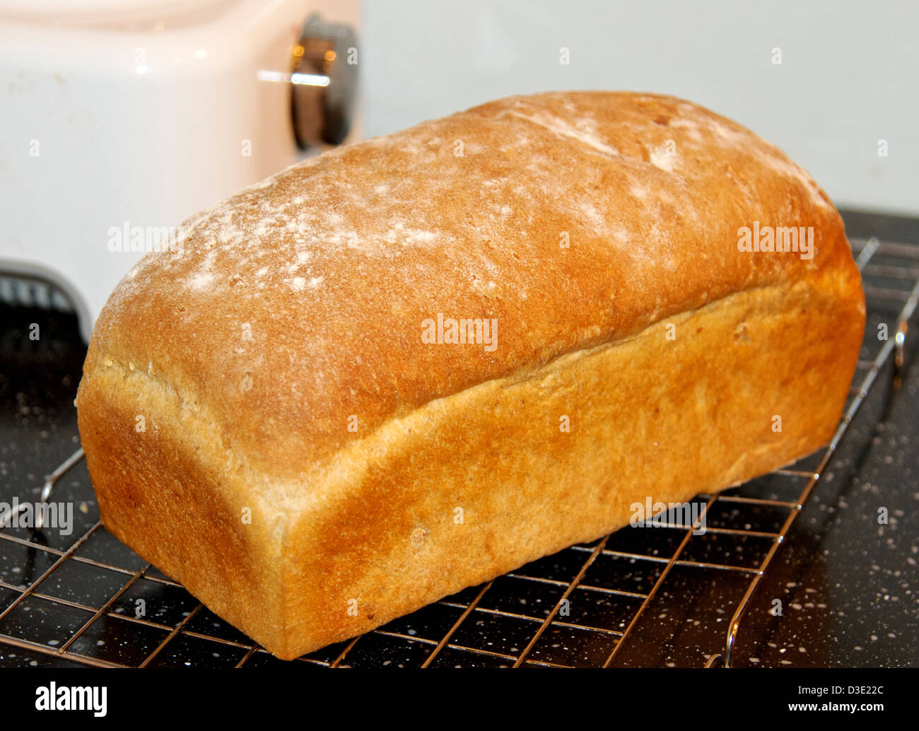 freshly baked homemade loaf of bread Stock Photo - Alamy
