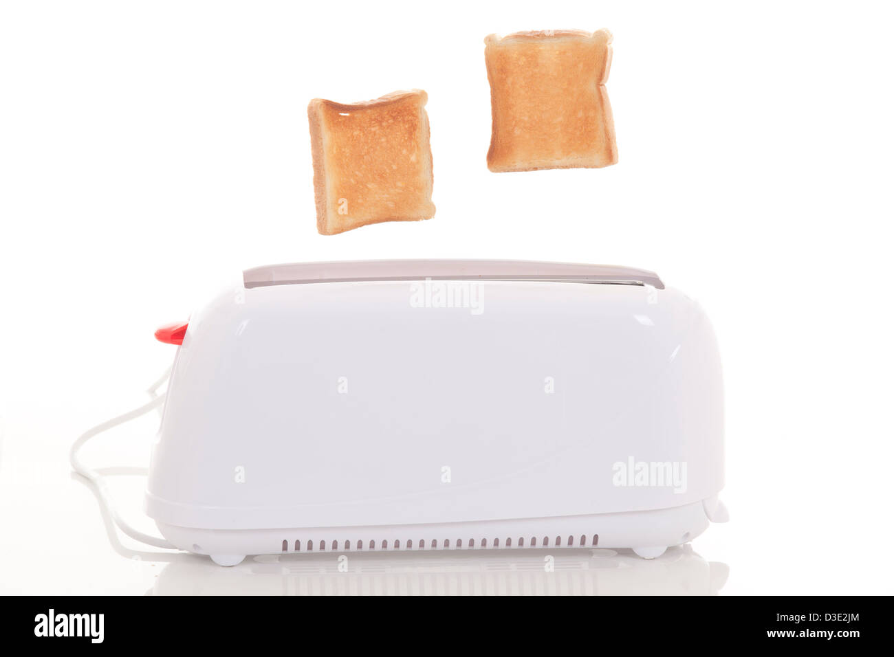 Toast popping out of a toaster Stock Photo - Alamy