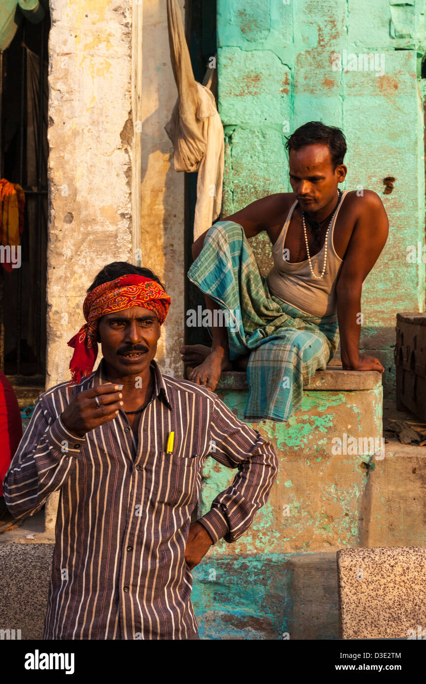 Indian man drinking chai tea hi-res stock photography and images - Alamy
