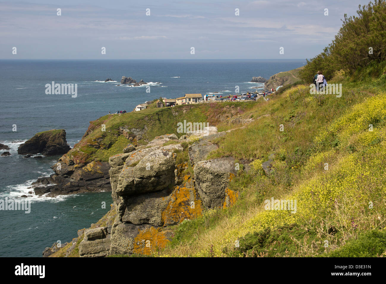 Lizard Point Cornwall Stock Photo - Alamy
