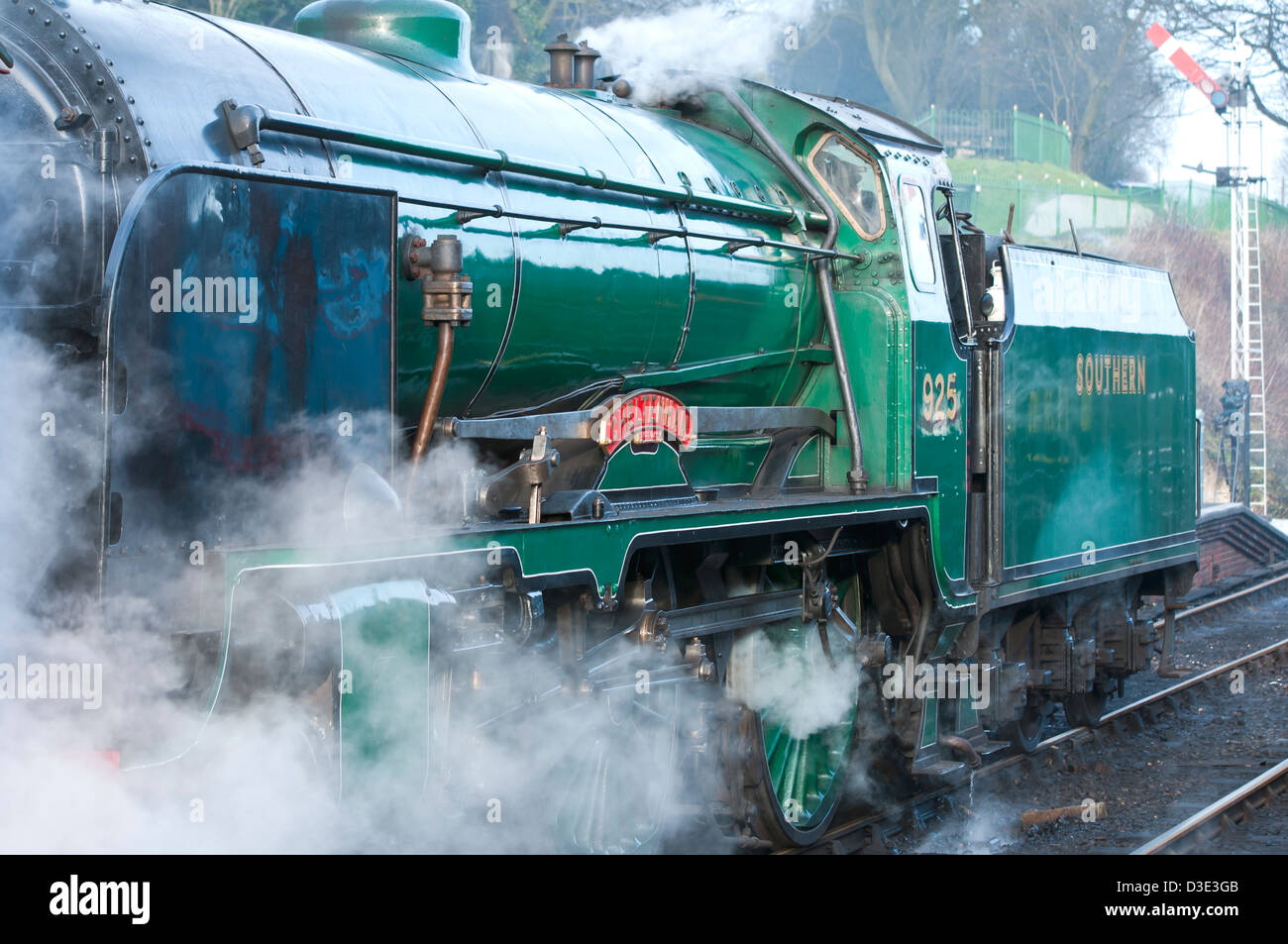 Stoker on locomotive steam train hi-res stock photography and images ...