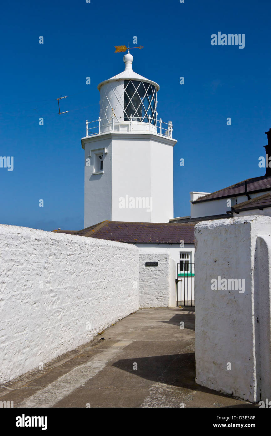 The Lizard Lighthouse Cornwall Trinity House Stock Photo - Alamy