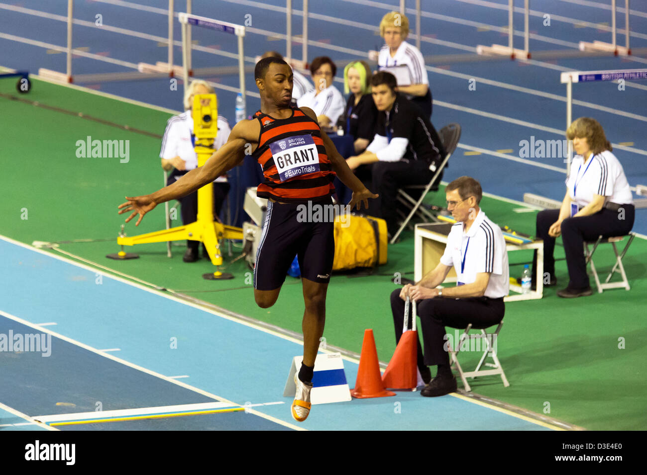 Jonathan GRANT, Men's Long Jump, 2013 British Athletics European Trials ...