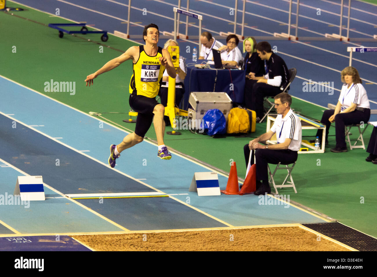 Chris KIRK, Men's Long Jump, 2013 British Athletics European Trials ...
