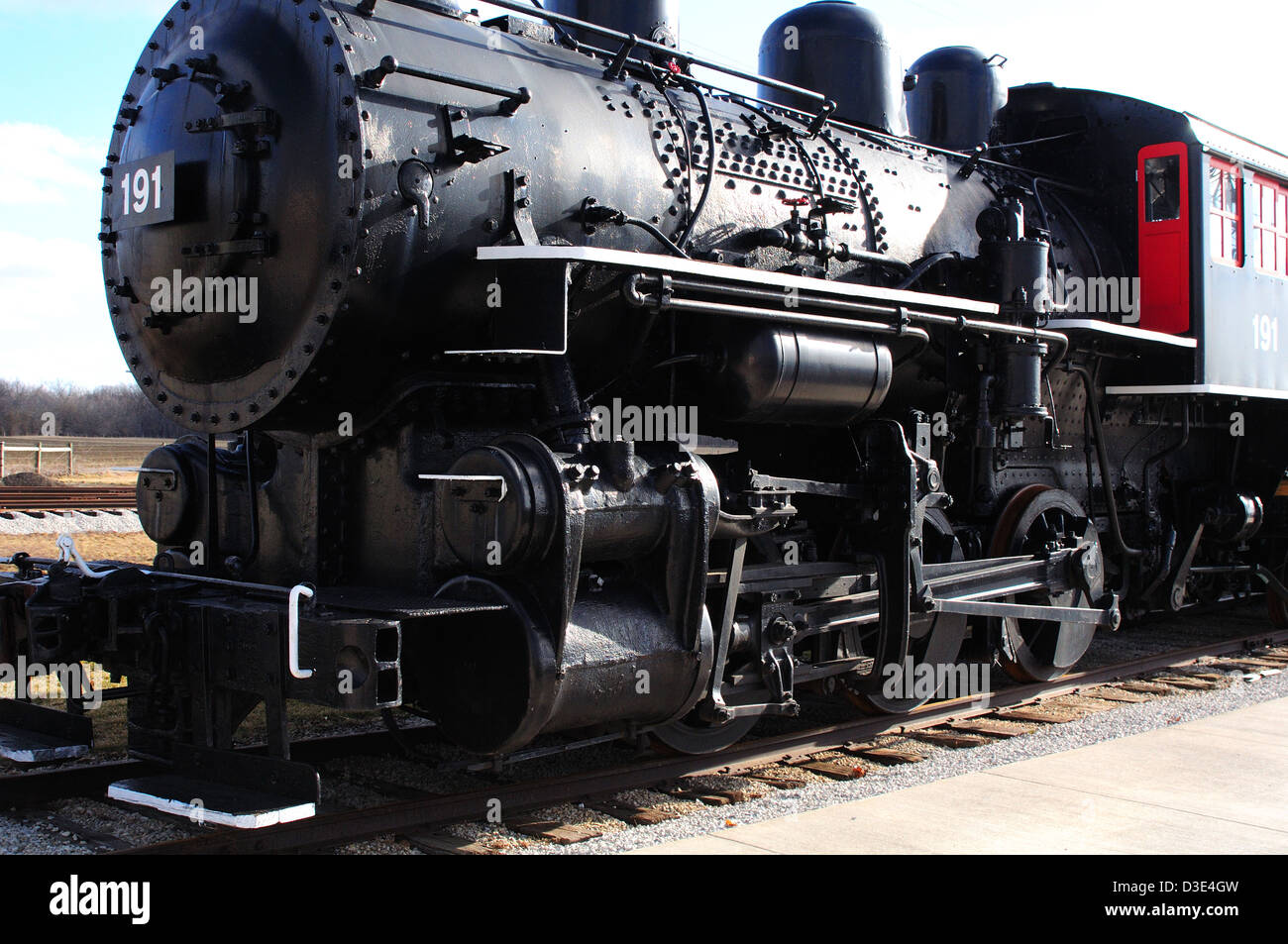 Antique steam locomotive Stock Photo - Alamy