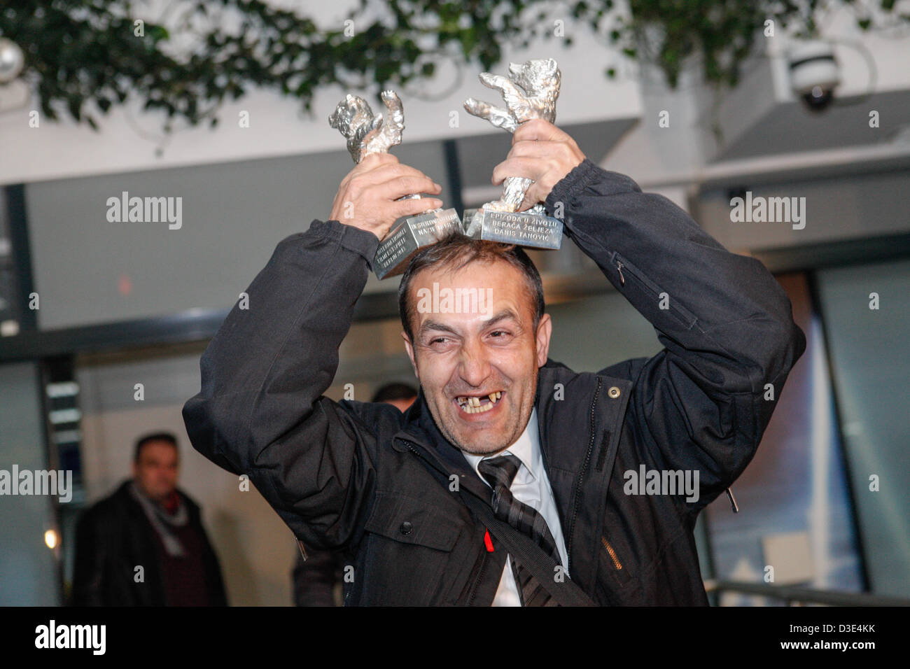 Bosnian actor Nazif Mujic winner of Silver Bear for Best Actor for the ...
