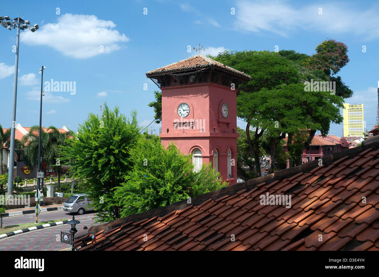 The Tang Beng Swee Clock Tower in Melaka, Malaysia Stock Photo - Alamy