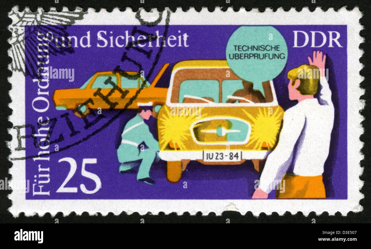 Historic postage stamps of the gdr hi-res stock photography and images ...