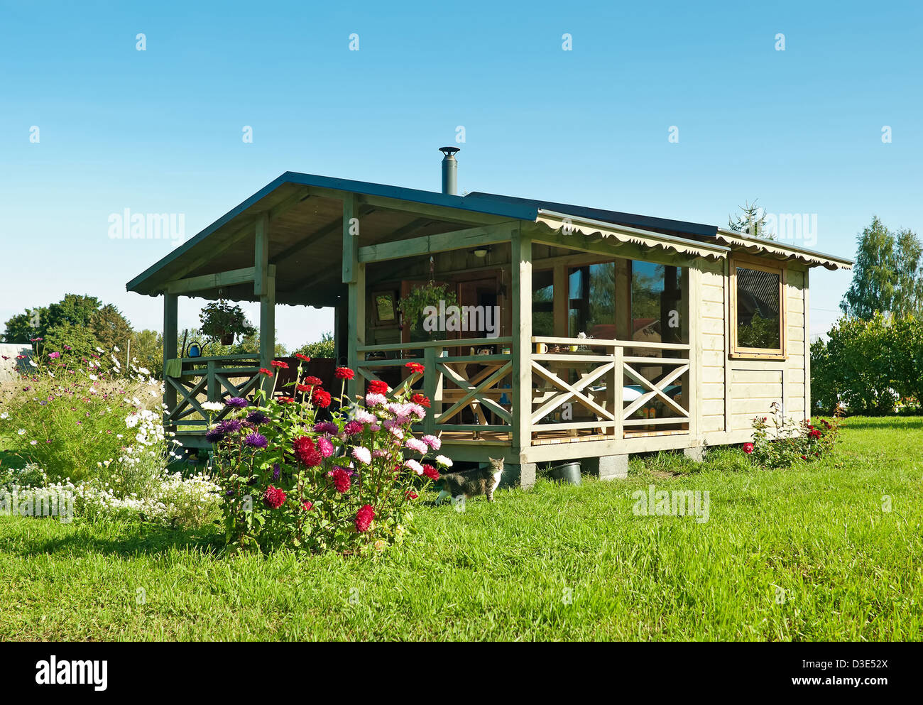 Terrace lodge hi-res stock photography and images - Alamy
