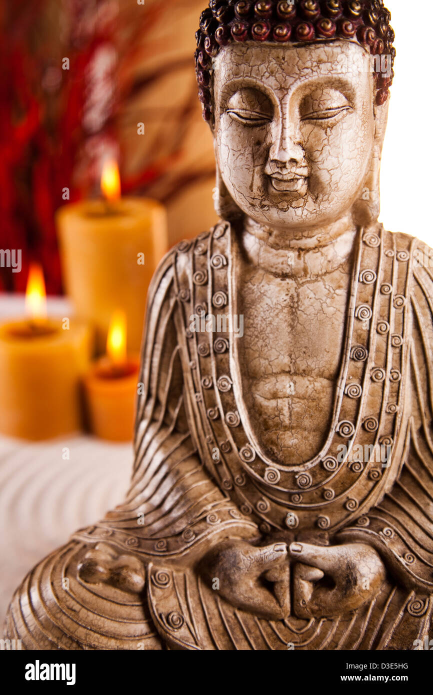 Buddha statue in a meditation Stock Photo - Alamy