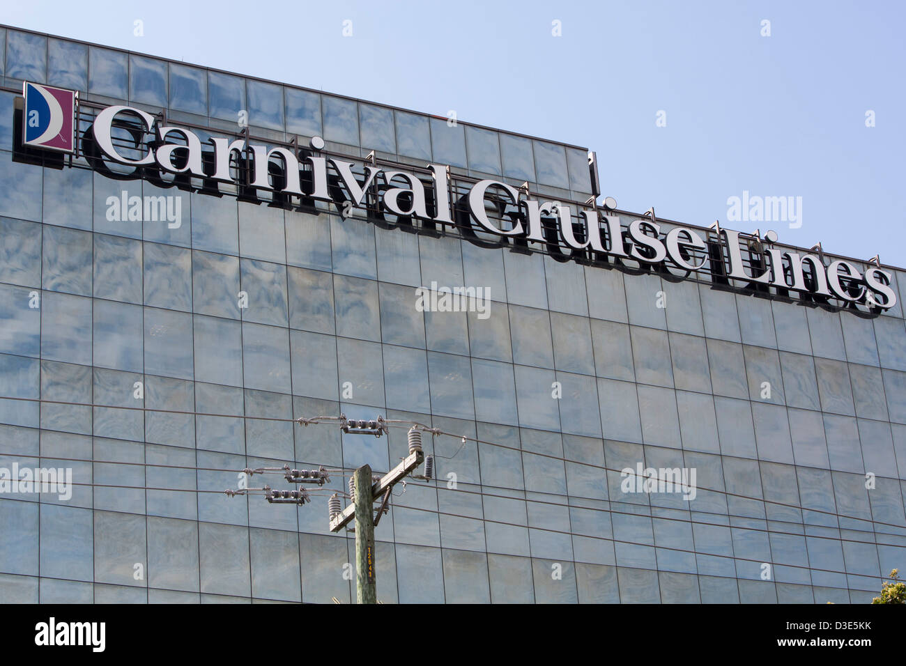 The USA headquarters of cruise operator Carnival Cruise Lines Stock ...