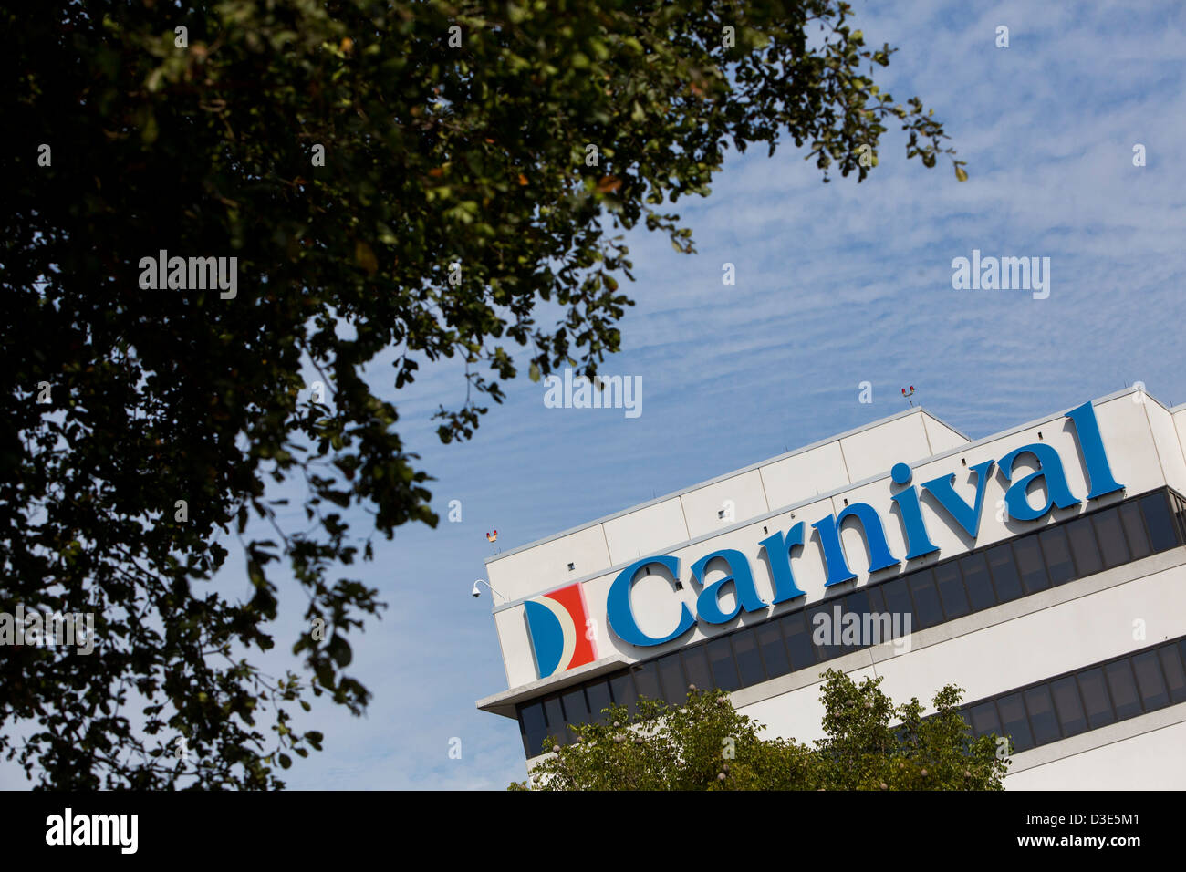The USA headquarters of cruise operator Carnival Cruise Lines Stock ...