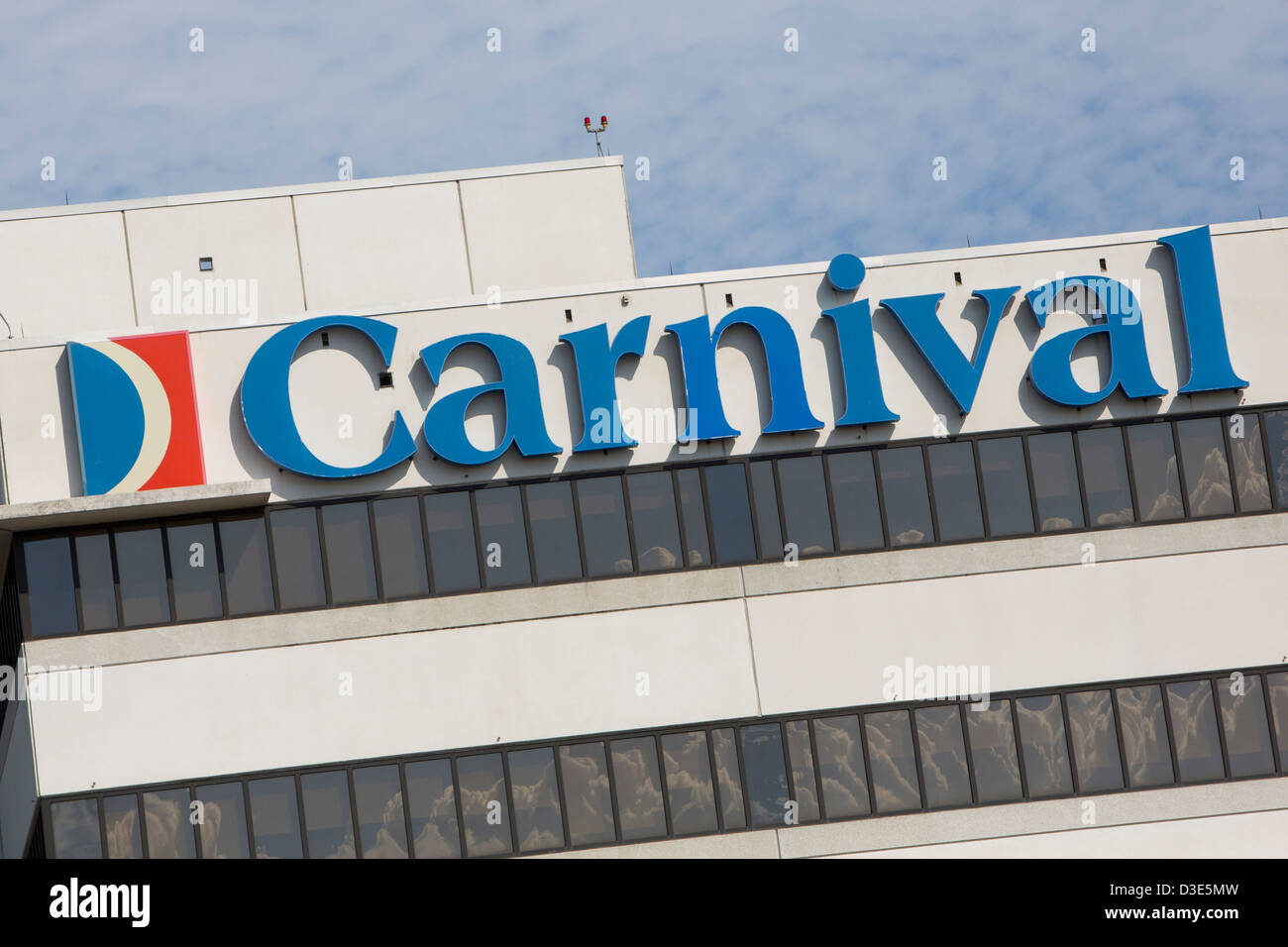 The USA headquarters of cruise operator Carnival Cruise Lines Stock ...