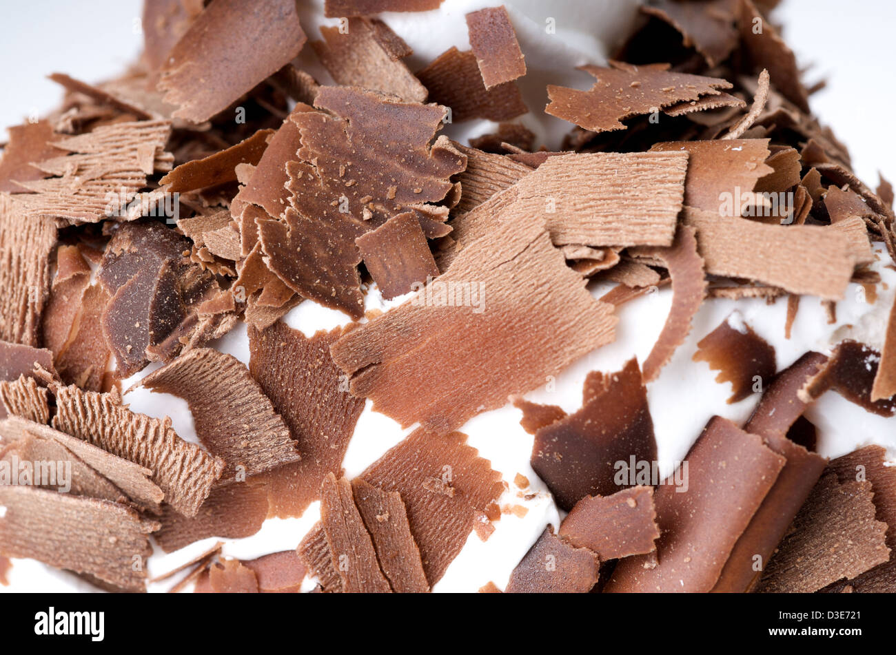 Chocolate cake texture close up Stock Photo - Alamy