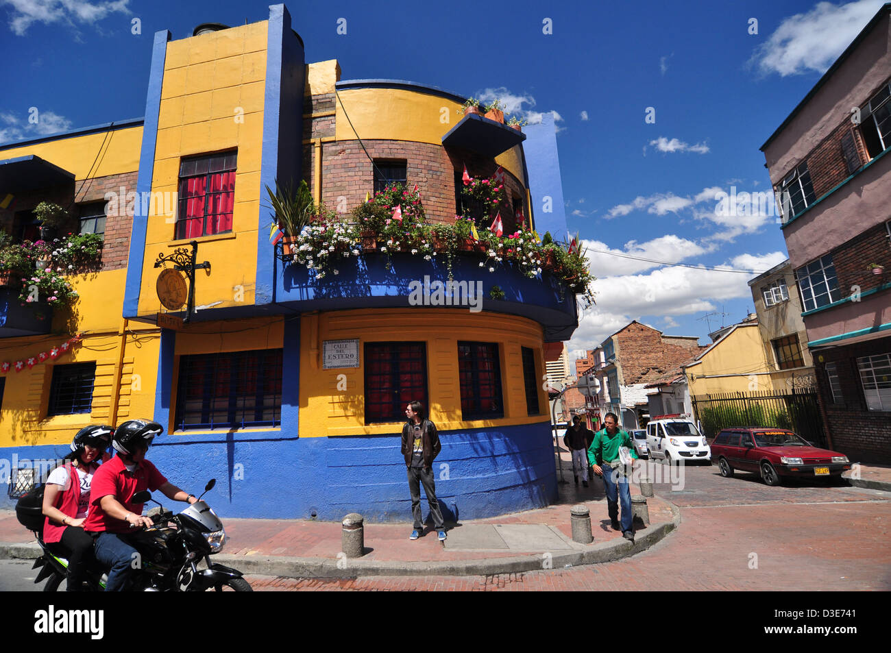 On the streets of Bogota Stock Photo - Alamy