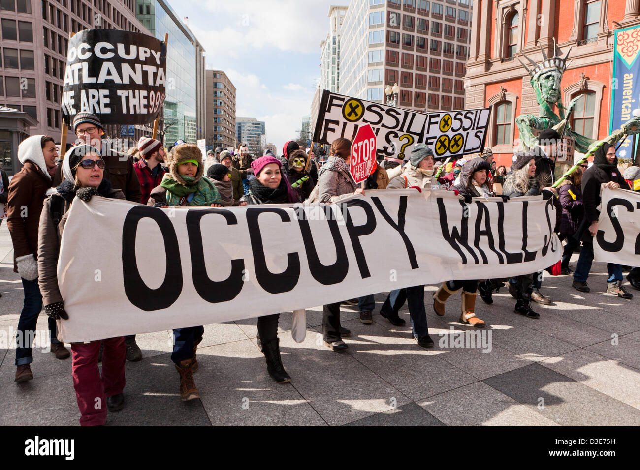 Occupy wall street hi-res stock photography and images - Alamy