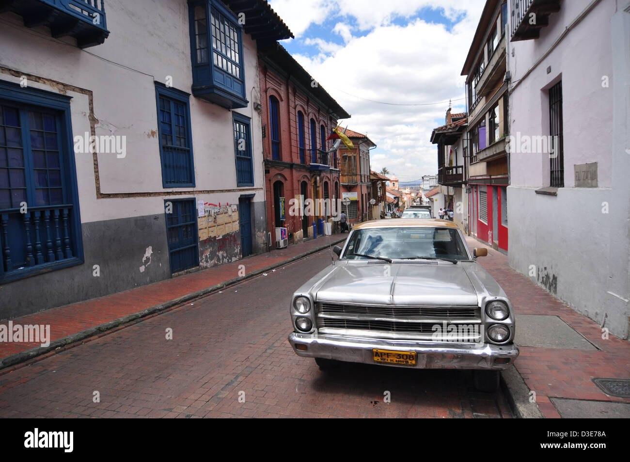 On the streets of Bogota Stock Photo - Alamy