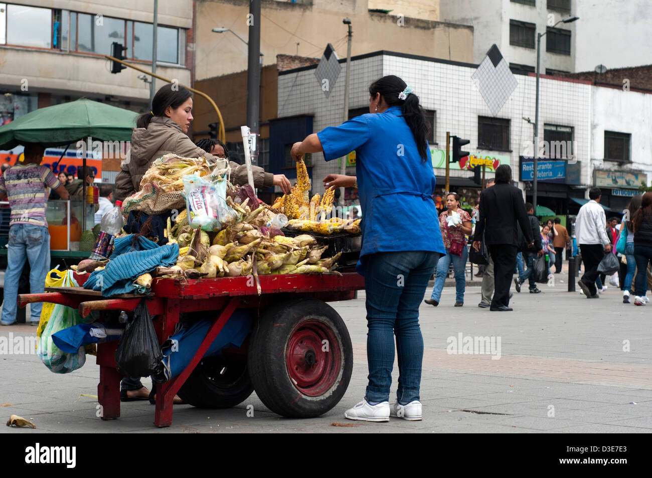 street life in Bogota, colombia Stock Photo - Alamy
