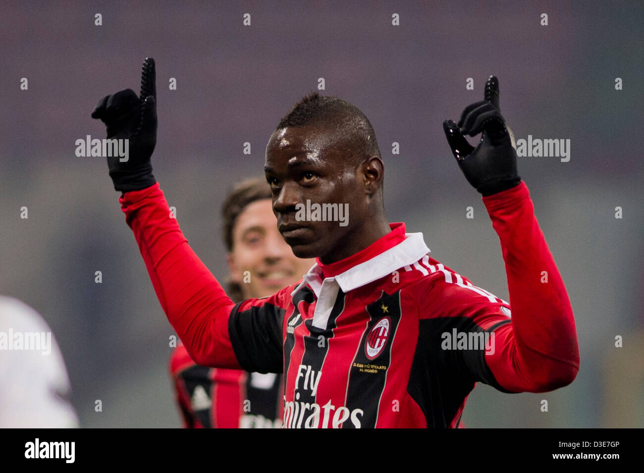 Mario Balotelli (Milan), FEBRUARY 15, 2013 - Football / Soccer : Mario ...