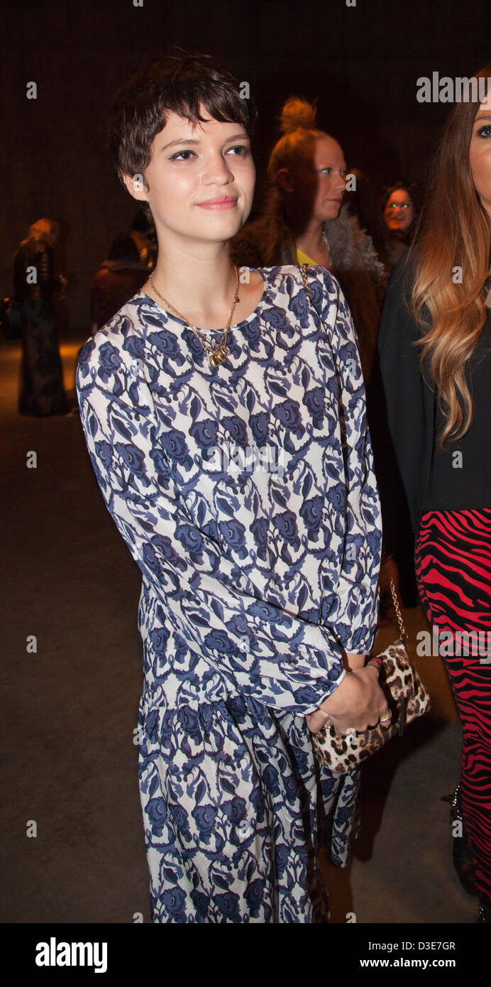 Sunday, 17 February 2013, London, England, UK. Pixie Geldof before the ...