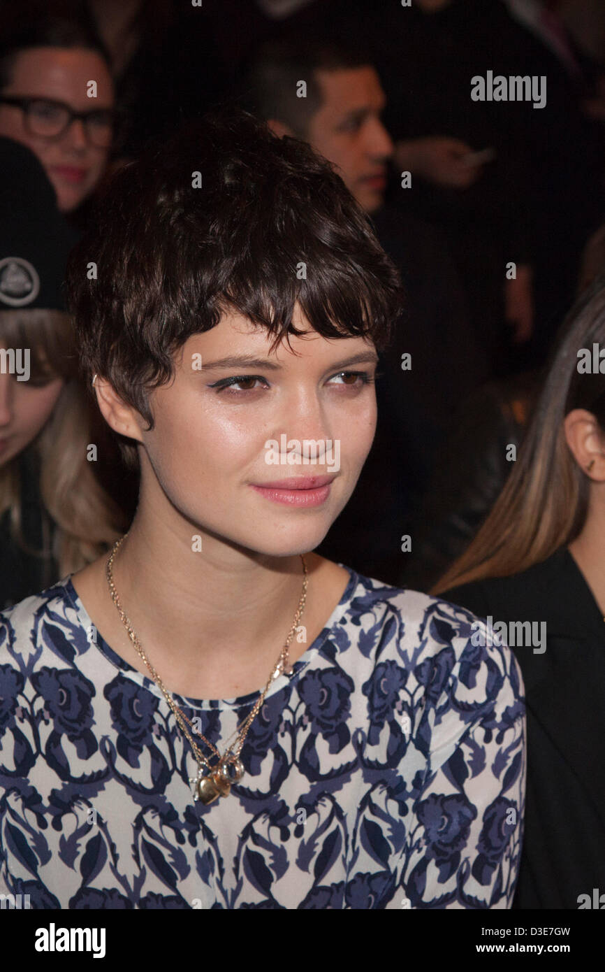 Sunday, 17 February 2013, London, England, UK. Pixie Geldof before the ...