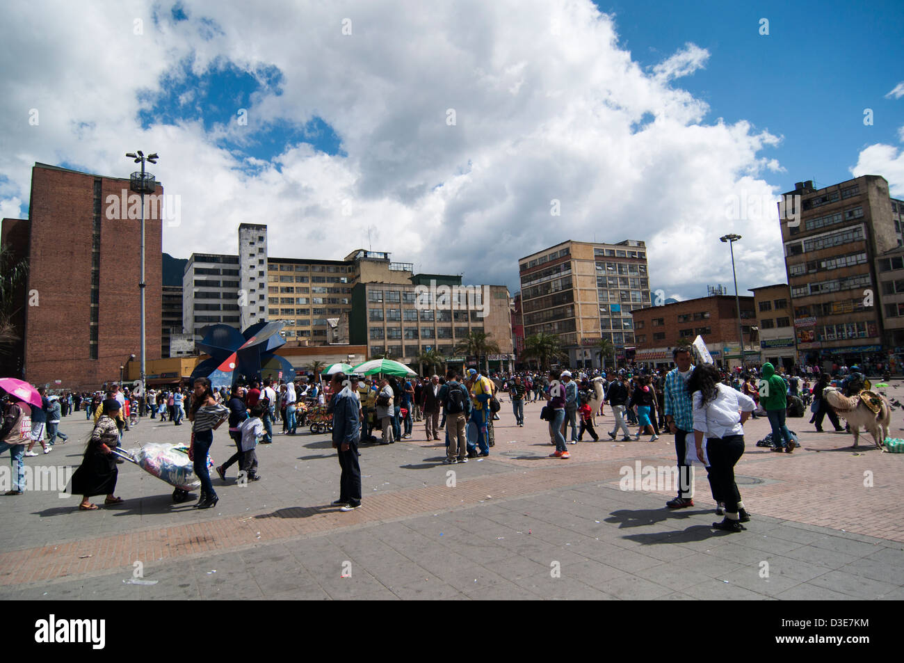 street life in Bogota, colombia Stock Photo - Alamy