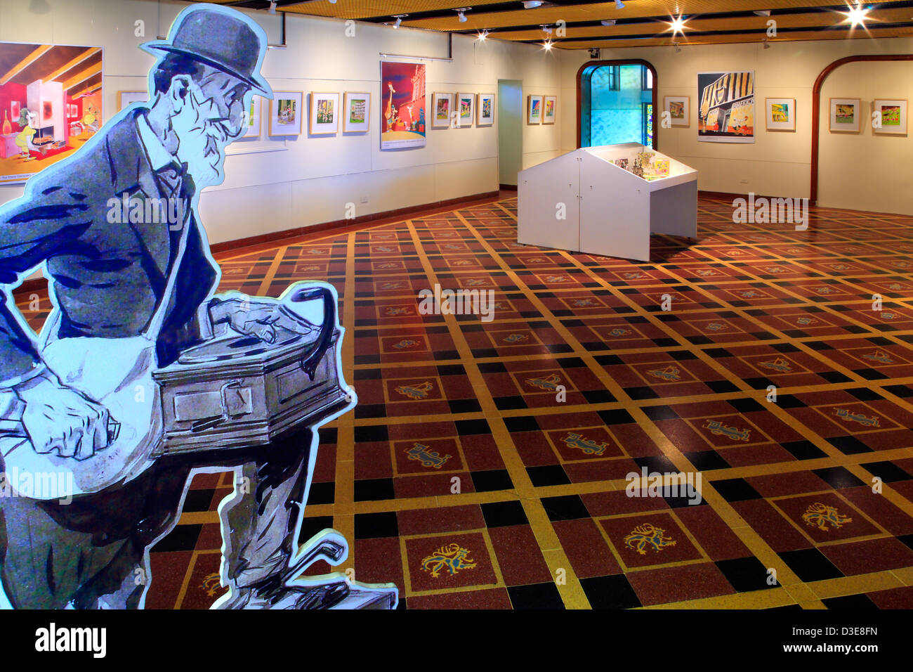 "Museo del Humor" (Humor Museum) at ex- Cerveceria Munich. Puerto ...