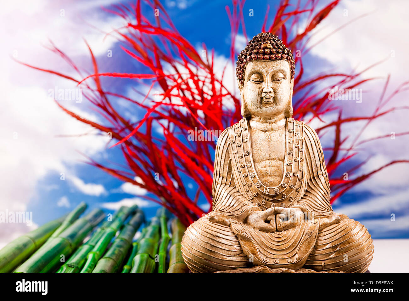 Buddha in Conceptual zen Stock Photo - Alamy