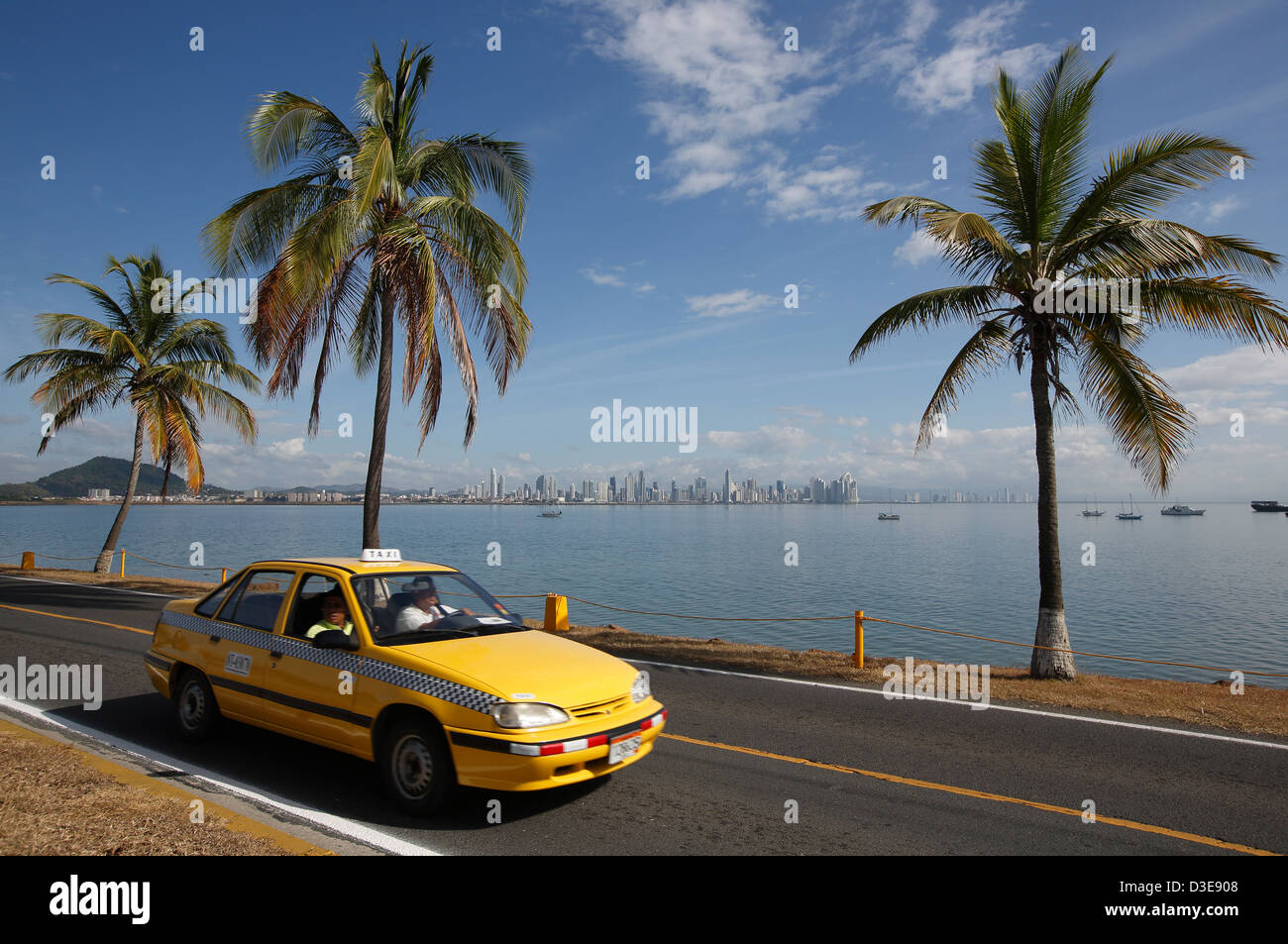The Causeway, Amador, Panama City, Panama Stock Photo - Alamy