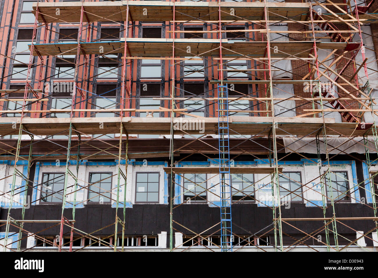 Construction scaffolding hi-res stock photography and images - Alamy