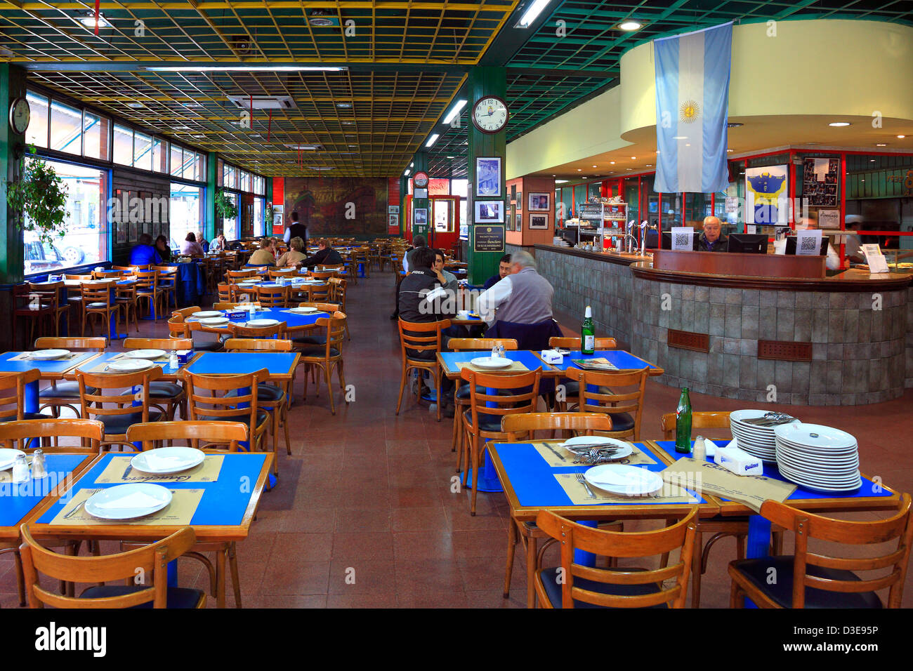 Pizzeria "Banchero". La Boca, Buenos Aires, Argentina Stock Photo - Alamy
