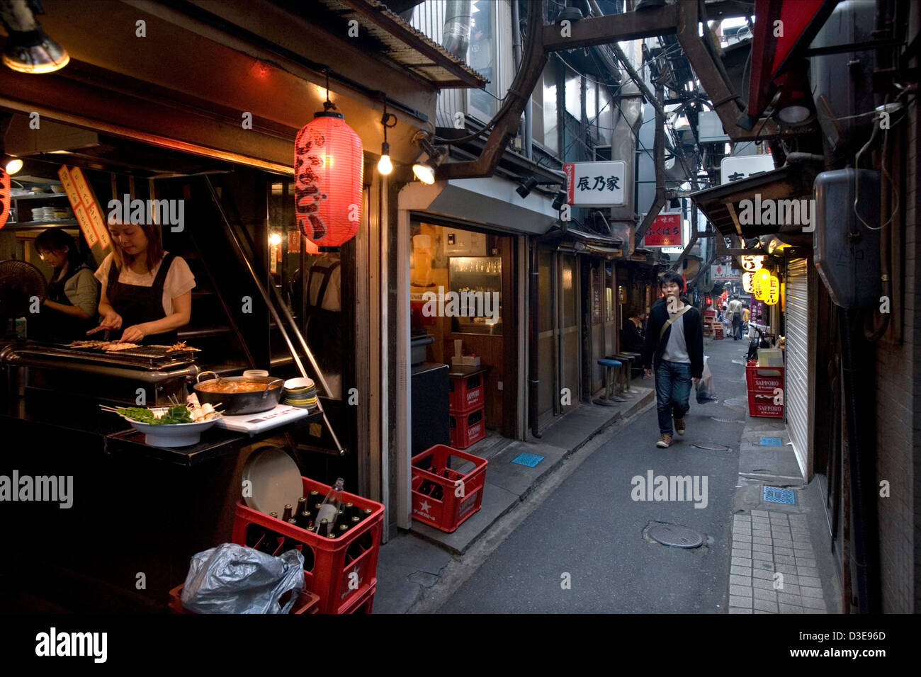 Unchanged since 1950's a narrow alley called Omoide Yokocho, or Memory ...