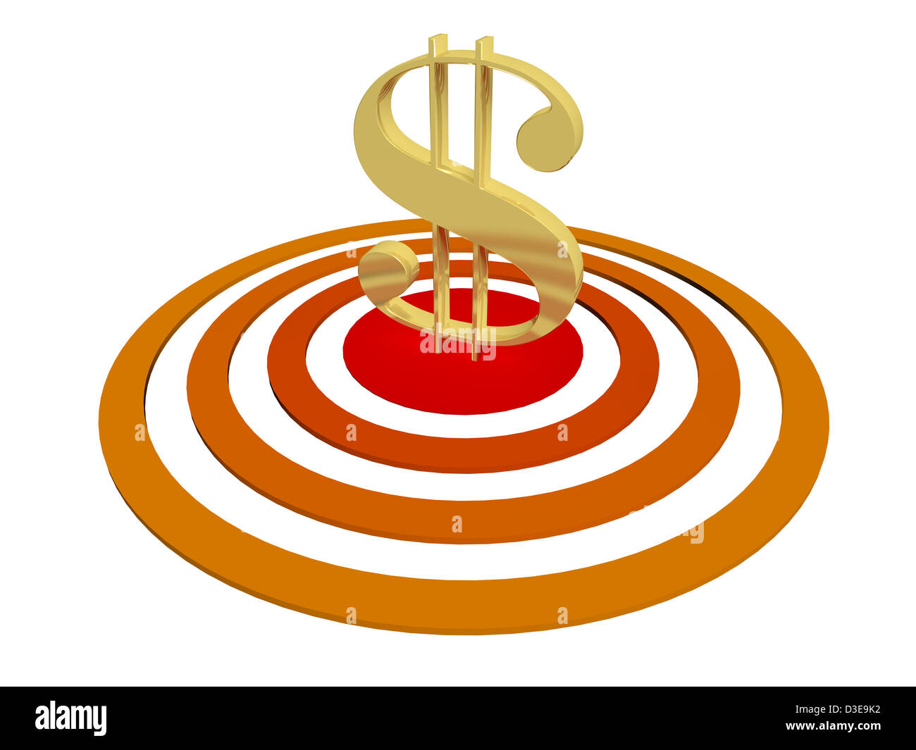 Gold target hi-res stock photography and images - Alamy
