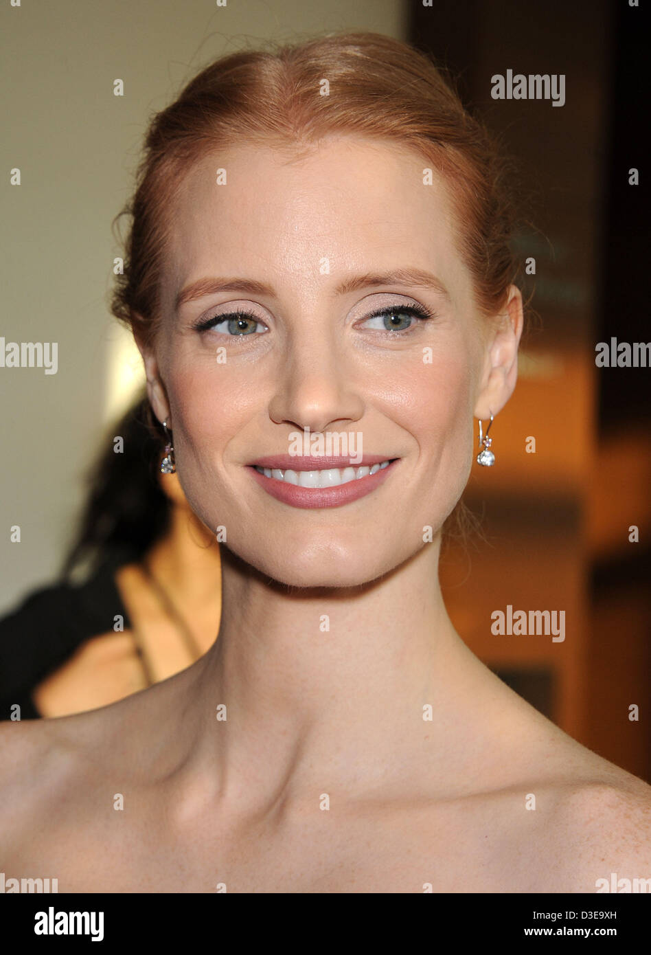 Feb. 17, 2013 - Los Angeles, California, U.S. - Jessica Chastain ...