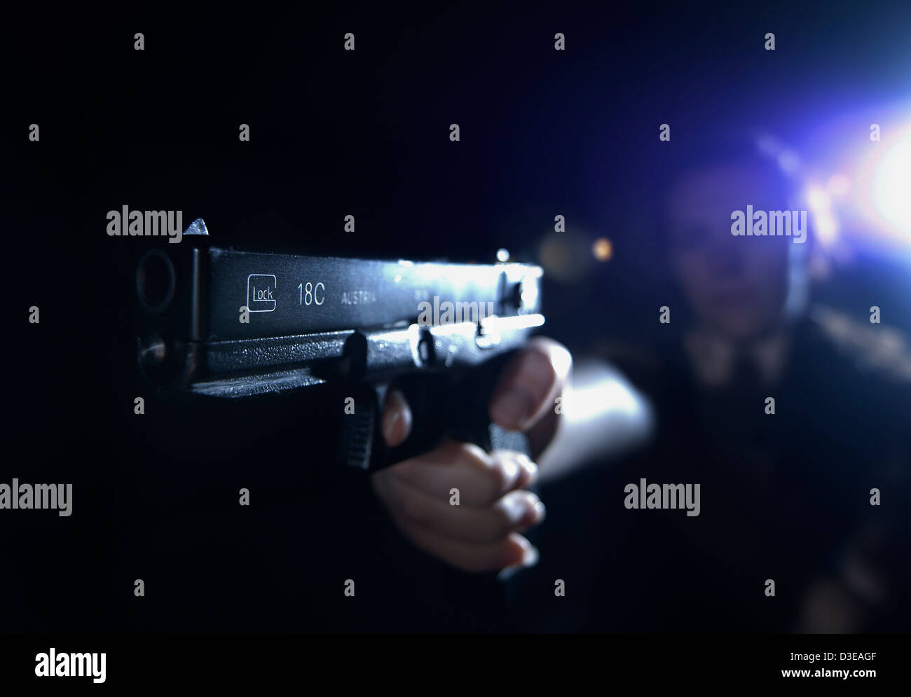 Glock pistol hi-res stock photography and images - Alamy