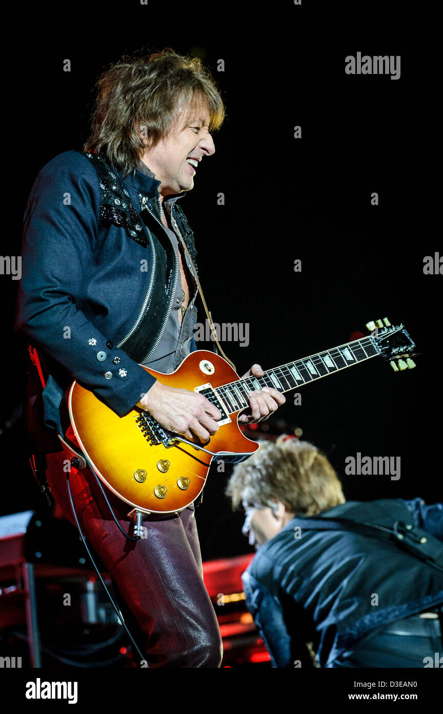Feb. 17, 2013 - Toronto, Ontario, Canada - Lead singer JON BON JOVI of ...