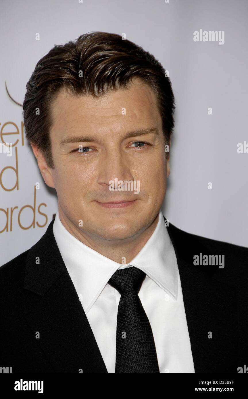 Nathan Fillion at arrivals for 2013 Writers Guild Awards Los Angeles ...