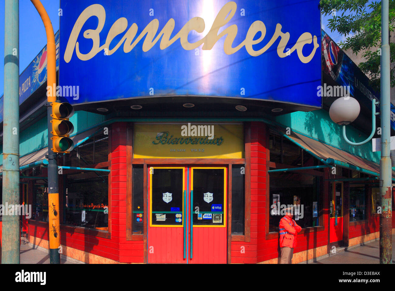 Pizzeria "Banchero". La Boca, Buenos Aires, Argentina Stock Photo - Alamy
