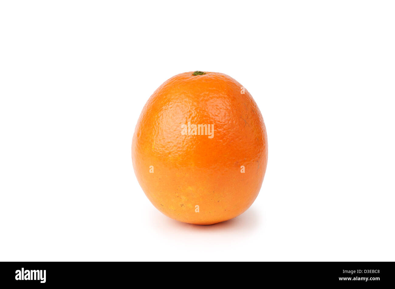Orange in White background Stock Photo - Alamy