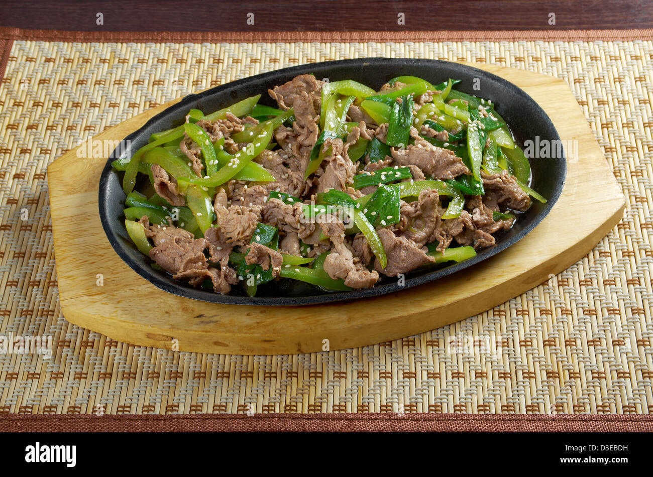 chinese cuisine .Chinese dish - beef with vegetables close-up Stock ...