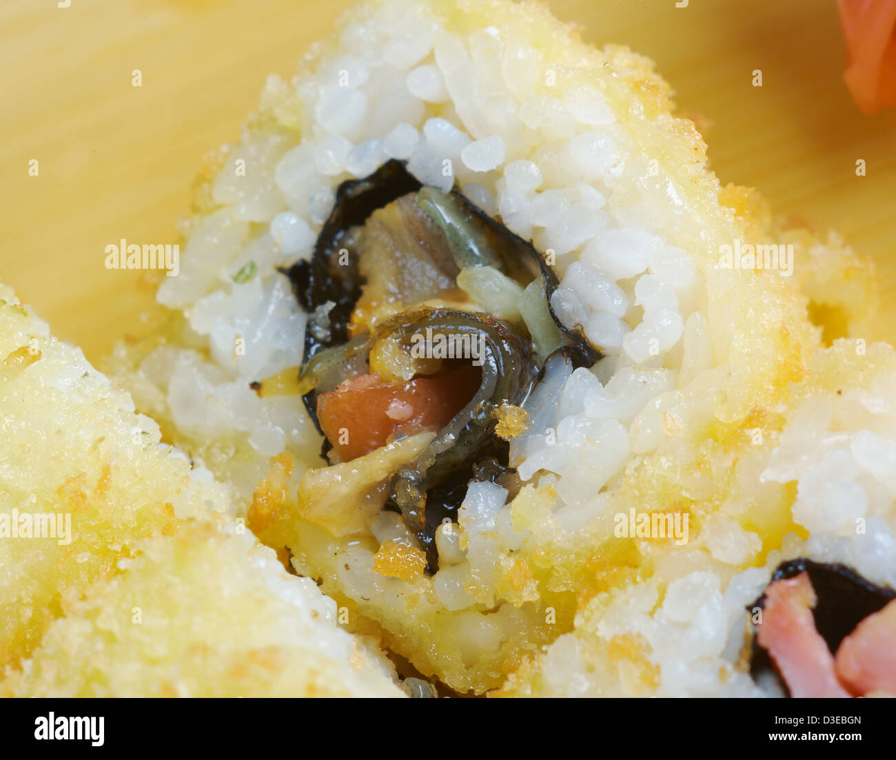 set of japanese sushi. traditional japanese food Stock Photo - Alamy