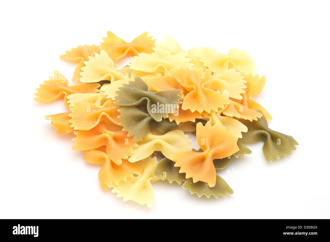 View of colorful pasta Stock Photo - Alamy