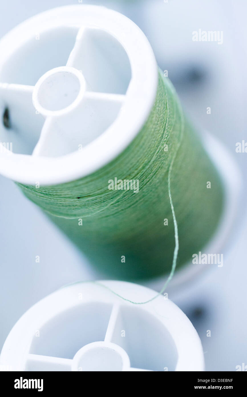 Colorful sewing tools on wall hi-res stock photography and images - Alamy