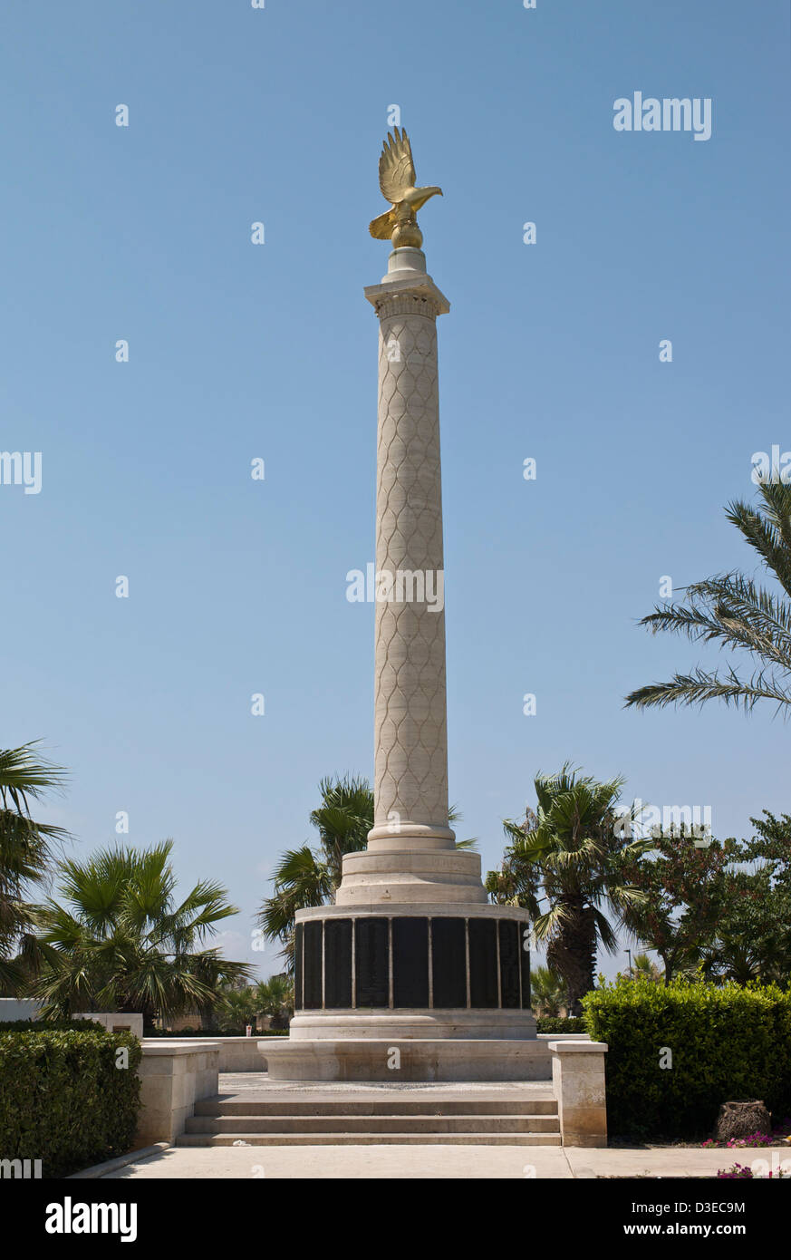 The Malta Memorial Stock Photo - Alamy