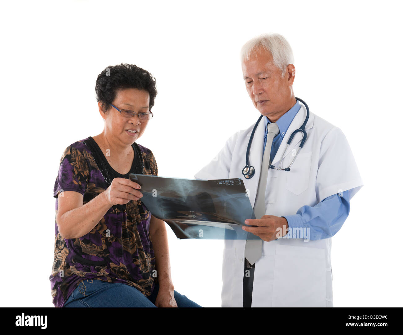 Chinese doctor and patient hi-res stock photography and images - Alamy